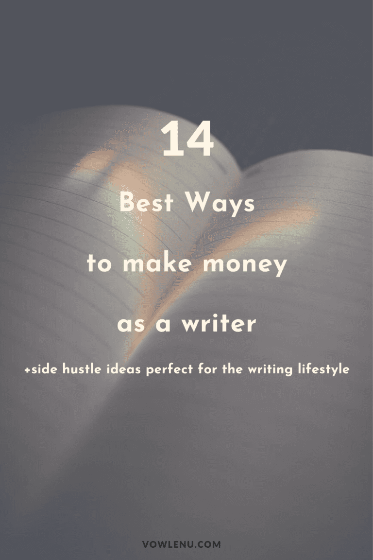 14 Best ways to make money as a writer online & offline (2022) - Vowlenu